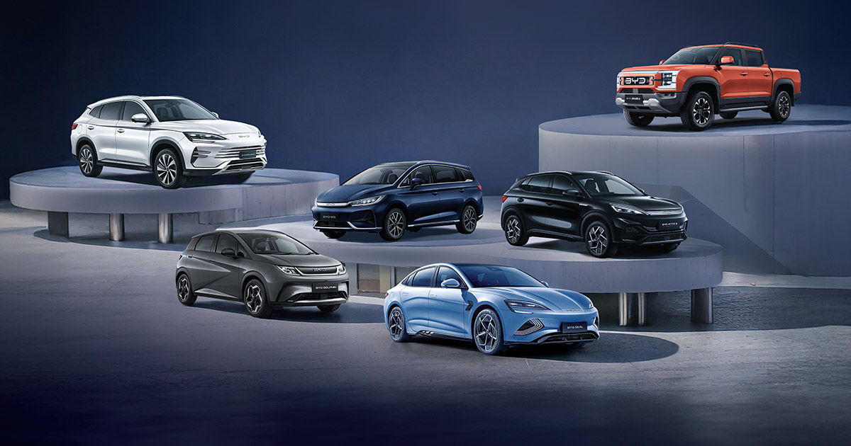 BYD Electric Vehicles in Sri Lanka | John Keells CG Auto